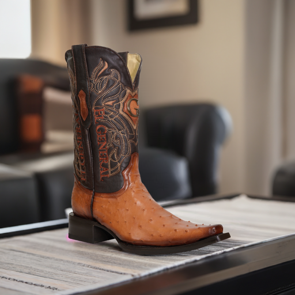 Botas Vaqueras Avestruz Original - Cowboy Boots – Don Max Western