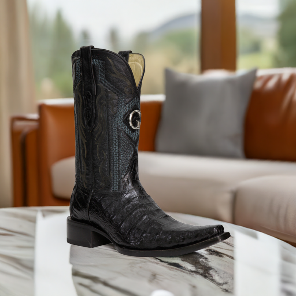 Botas Vaqueras Caiman Belly Original - Cowboy Boots – Don Max Western